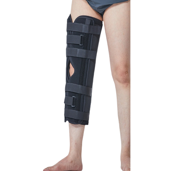 Enhanced external fixation brace knee lower limb brace knee fracture b